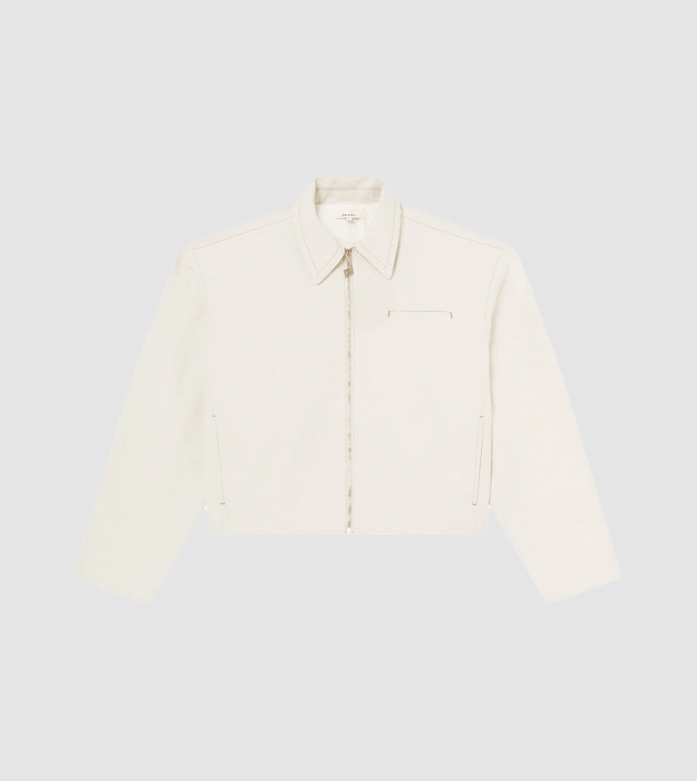 Perplex | Workwear Jacket Cream | Cropped Boxy Fit – Perplex Clothing